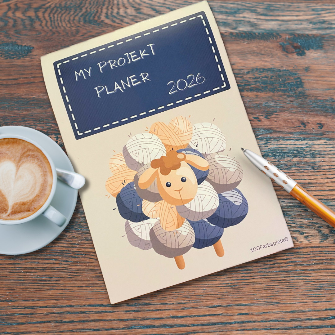 Projektplaner 2026 Deine "To-do-Liste" Design by 100Farbspiele